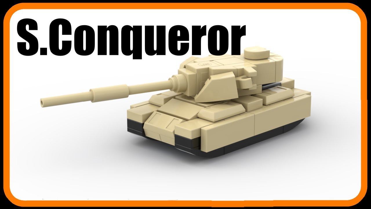 Лего мини танк Super Conqueror // Lego mini tank Super Conqueror - YouTube