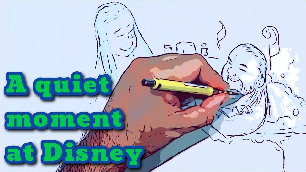 I had a QUIET moment at Disney World! - YouTube