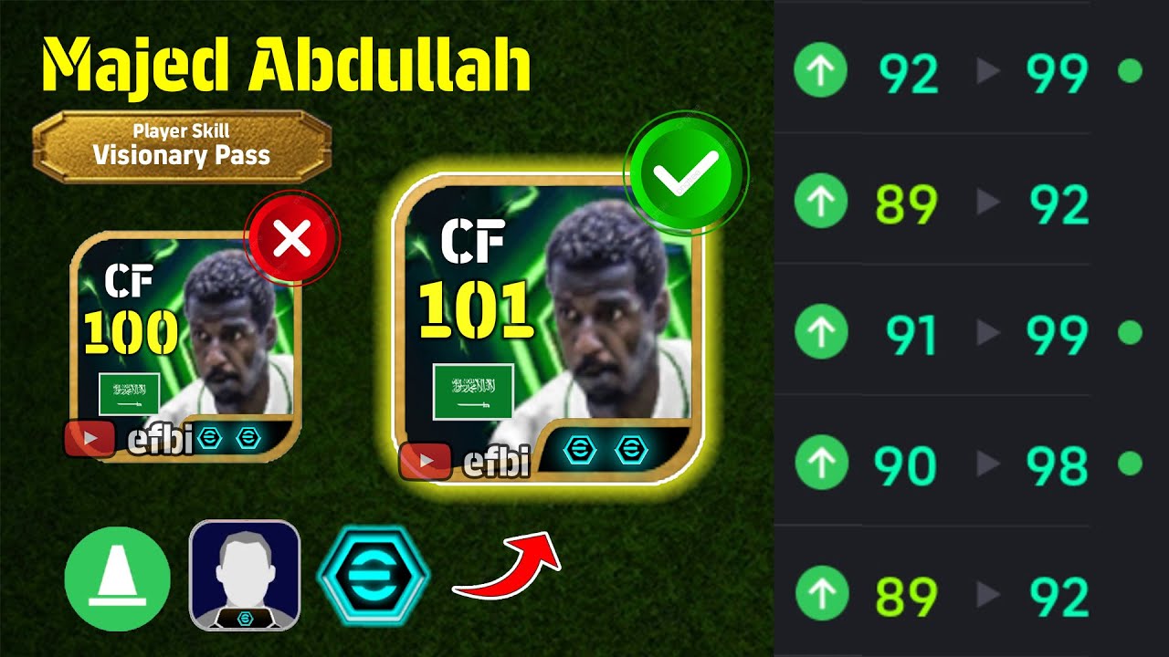 Majed Abdullah 101 BEST TRAINING with Booster, Max Level, Player ...