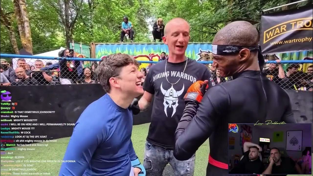 LosPollosTV and Wad react to Death Sentence Get "Knocked Out" - YouTube