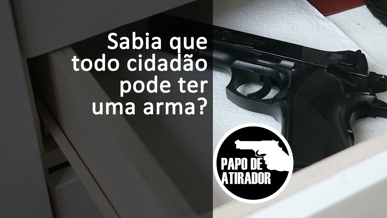 Sabia que todo cidadão pode ter uma arma? - YouTube