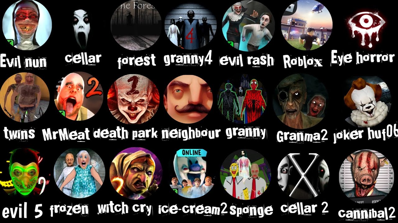 Evil nun &Selendrina cellar &Selendrina the forest Twins grandpa ...