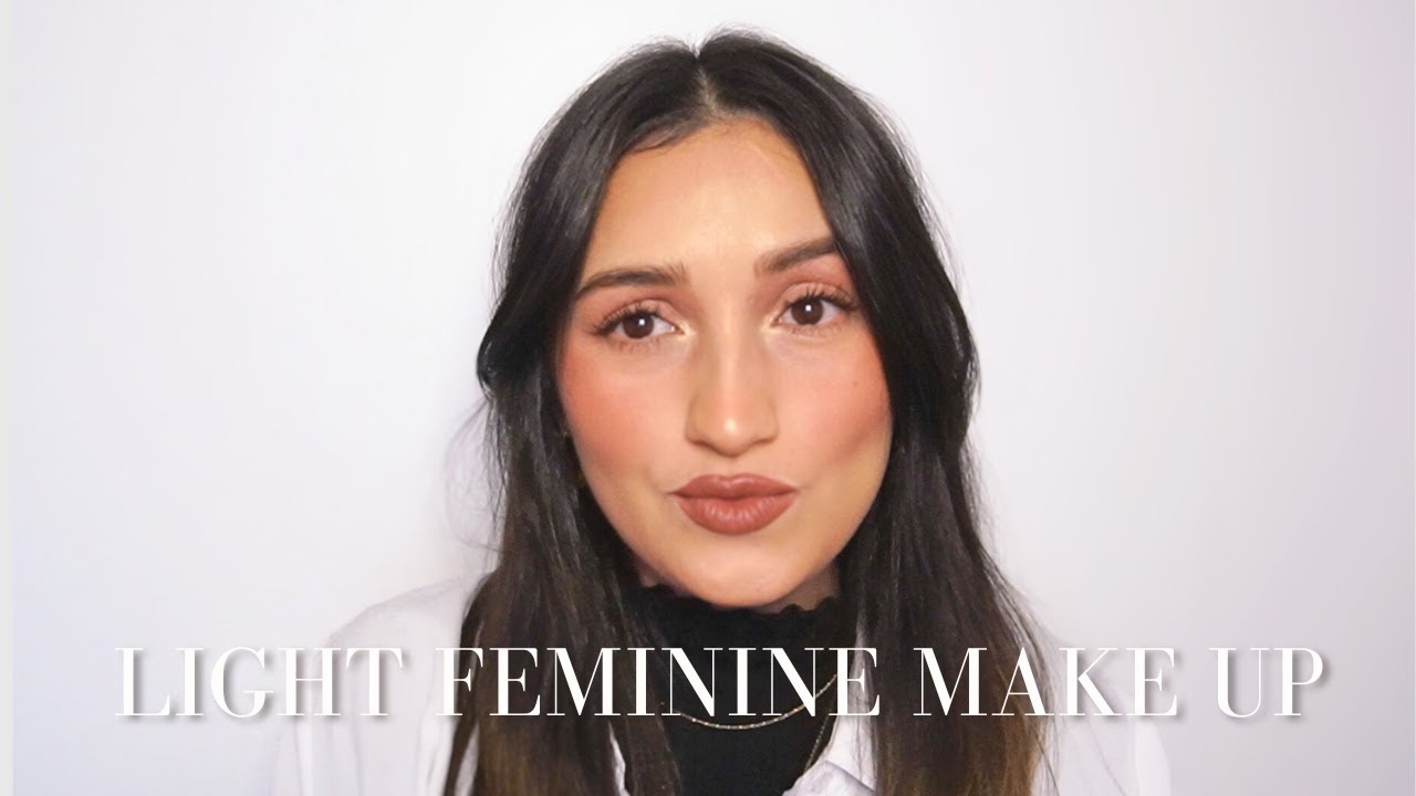 light feminine make up tutorial | fácil y bonito | paso a paso ! - YouTube
