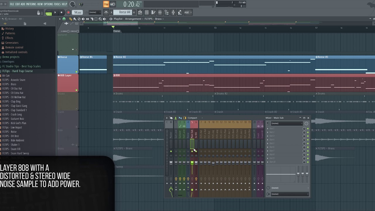 11 Mixing Low End + Sidechaining - YouTube