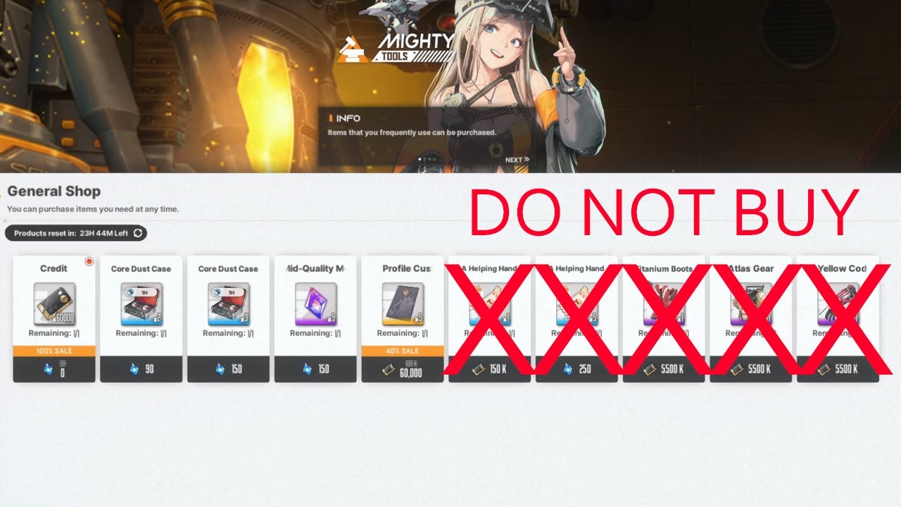 REGULAR SHOP & EVENT SHOP GUIDE (GODDESS OF VICTORY: NIKKE) - YouTube