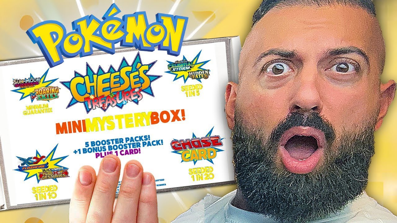 I Opened Cheese's Pokemon Treasure Mystery Boxes! - YouTube