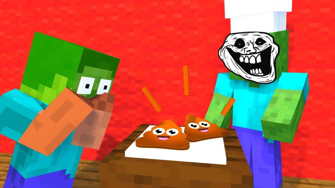 Monster school: Cooking Challenge - YouTube