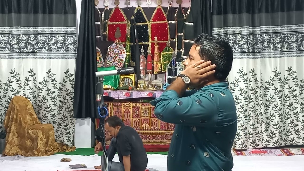 Janab Rizwan S.b Ne Di Fajr Ki Azan Shabbadari Anjuman Masoomia ...