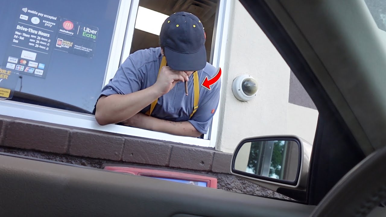 GETTING EMPLOYEES FRIED IN RANDOM DRIVE THRU'S😂 - YouTube