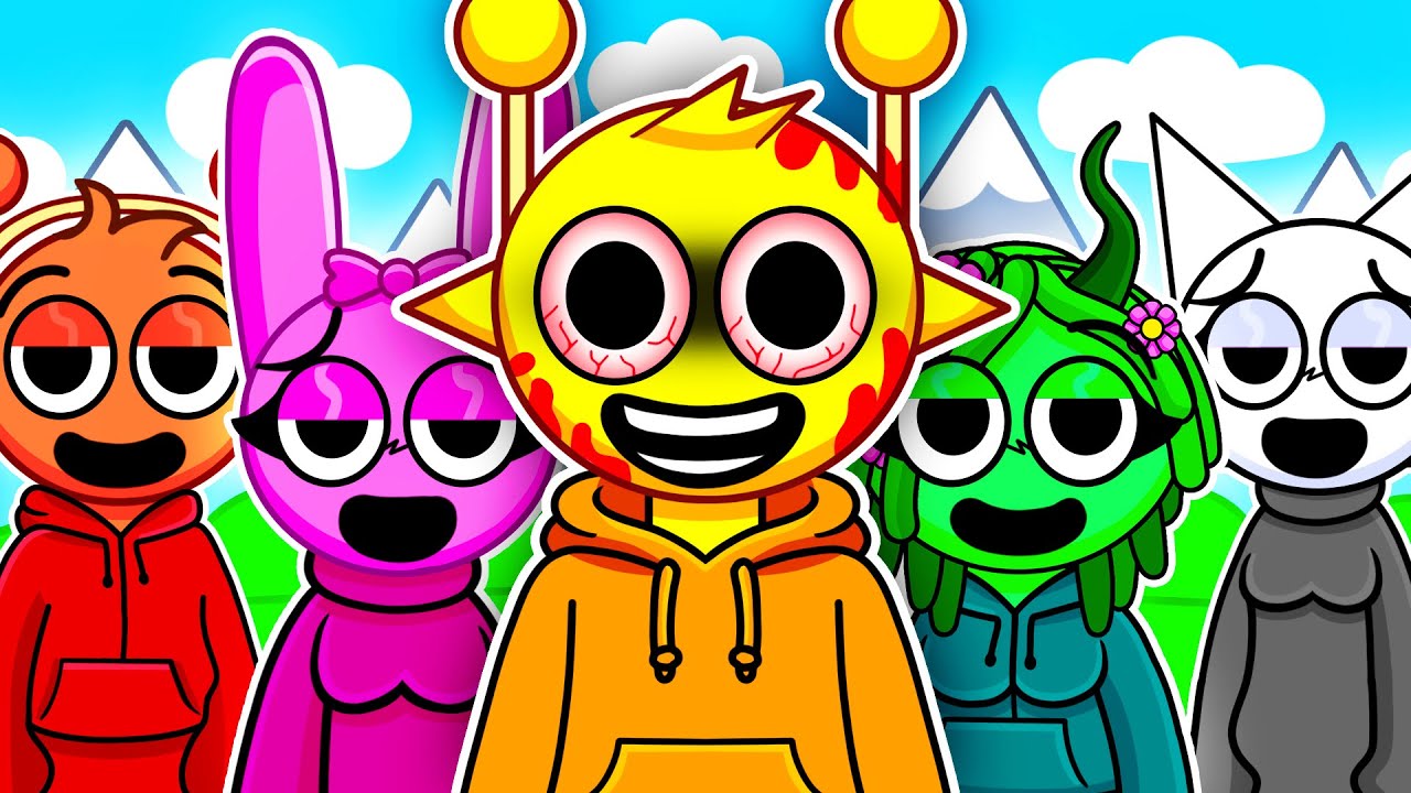 Sprunki But They're All GROWN UP..?? - YouTube