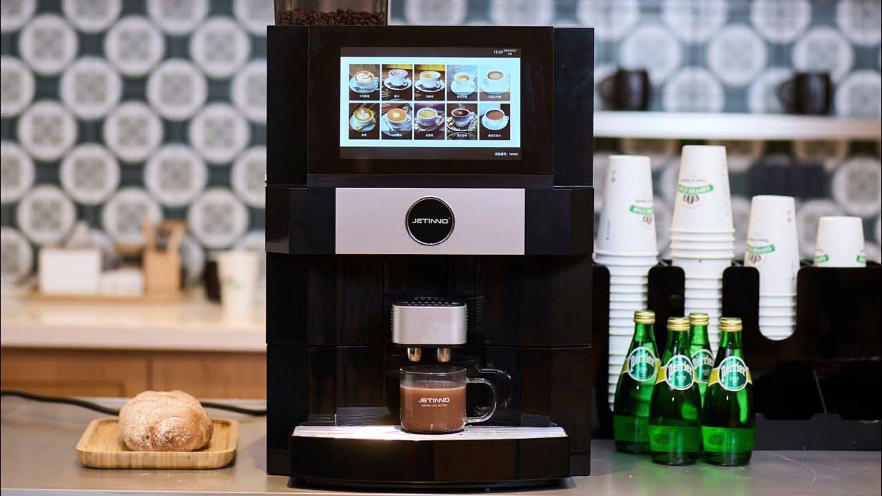 Jetinno JL22: Premium Compact Coffee Machine for Offices & Small Spaces - YouTube