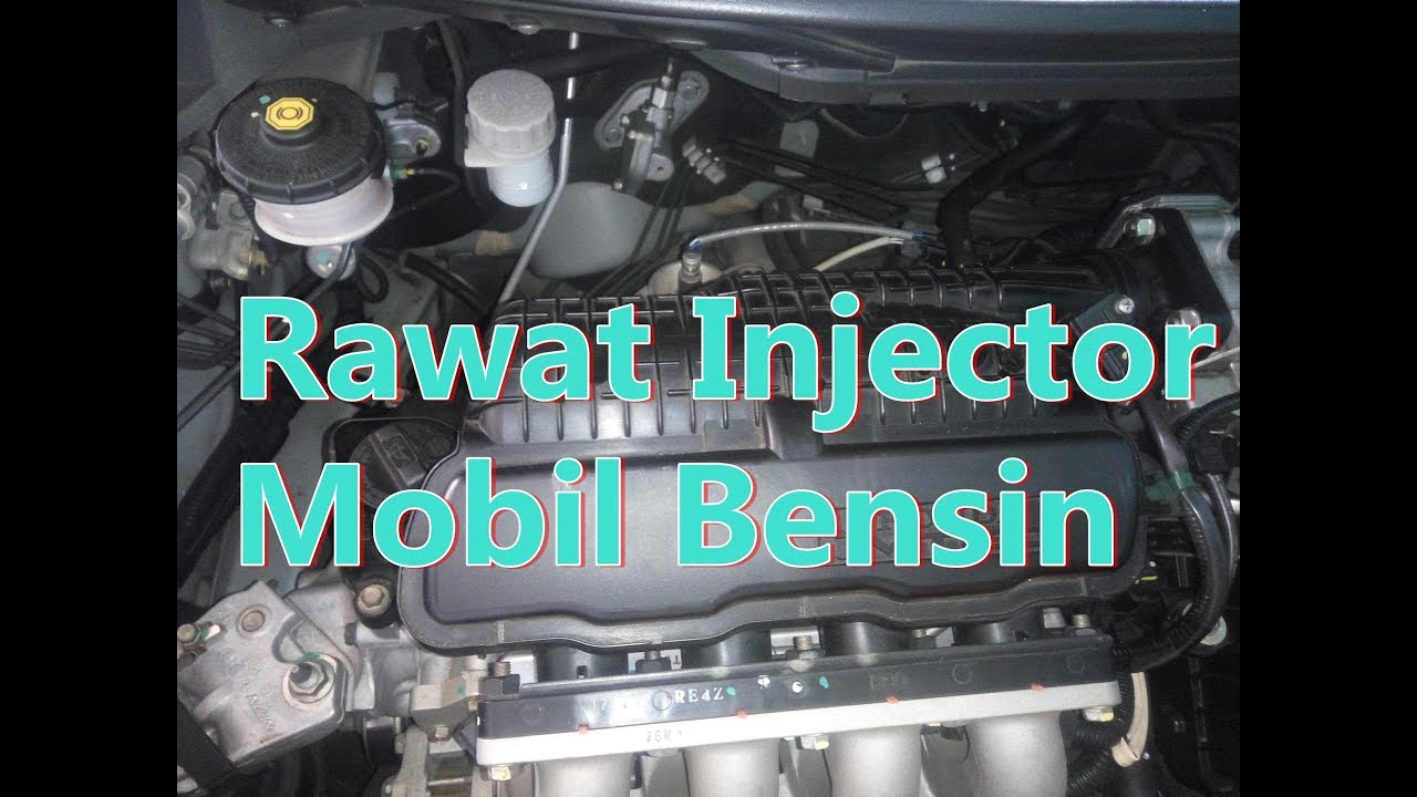 CARA MERAWAT INJECTOR MOBIL BENSIN - YouTube