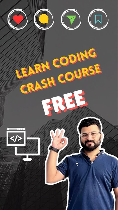 Free website for coding crash course #techblendstudio #coderlife #freelancing - YouTube