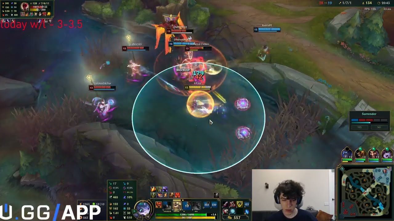 Elosanta Hits 5 Man Gnar Ult | League of Legends - YouTube