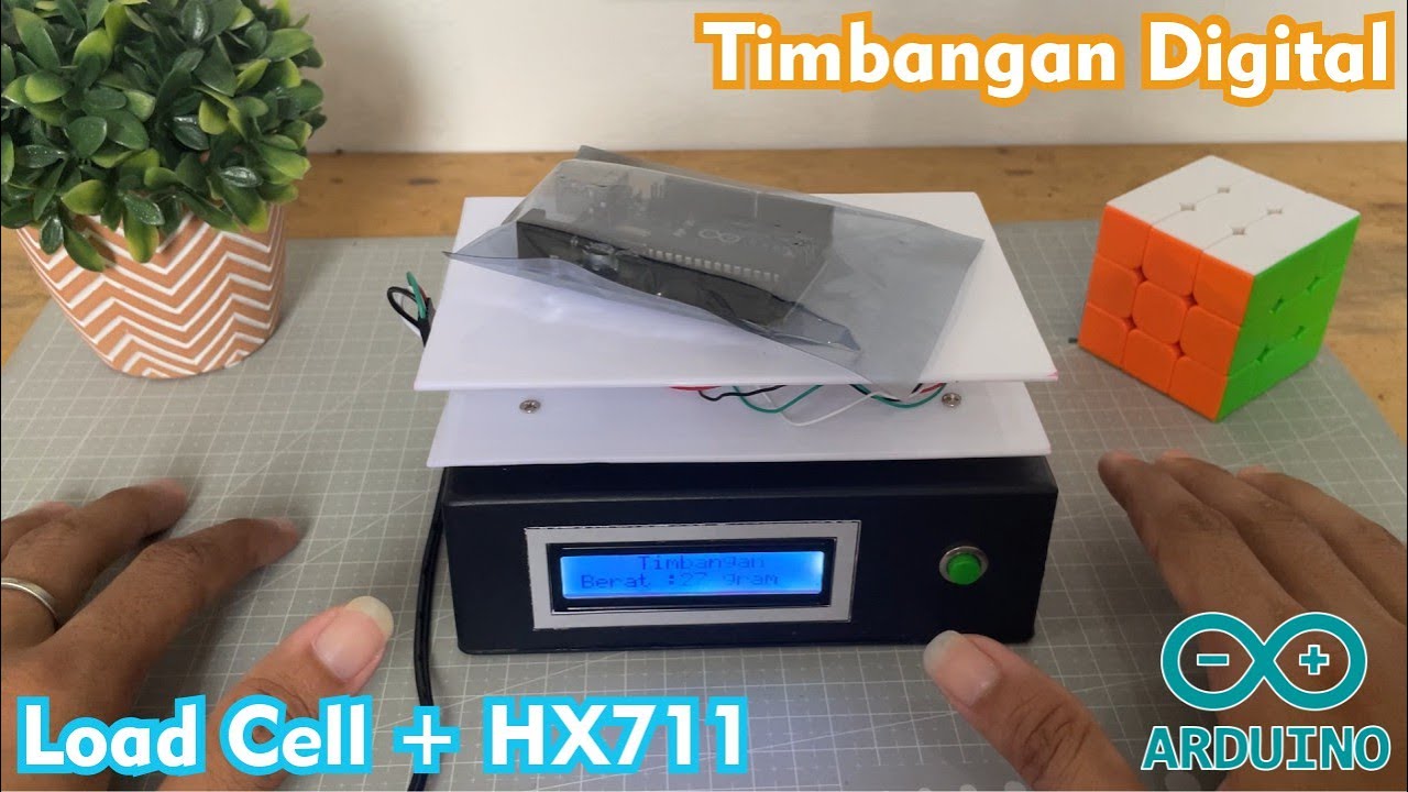Tutorial Membuat Timbangan Digital Dengan Sensor Load Cell Dan Hx711 Menggunakan Arduino Uno