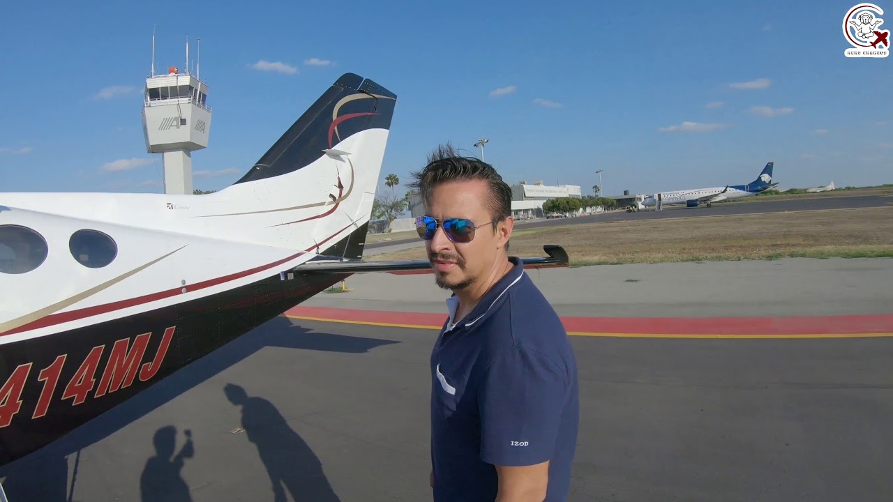 Episode 4 Cessna C414A Dallas-Guadalajara KADS-MMNL-MMGL - YouTube