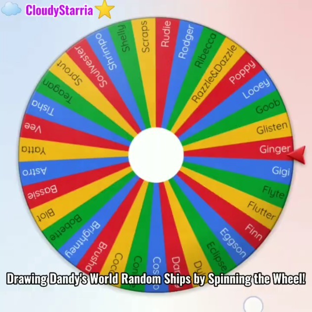 Drawing Dandy's World Random Ships by Spinning the Wheel! #capcut # ...