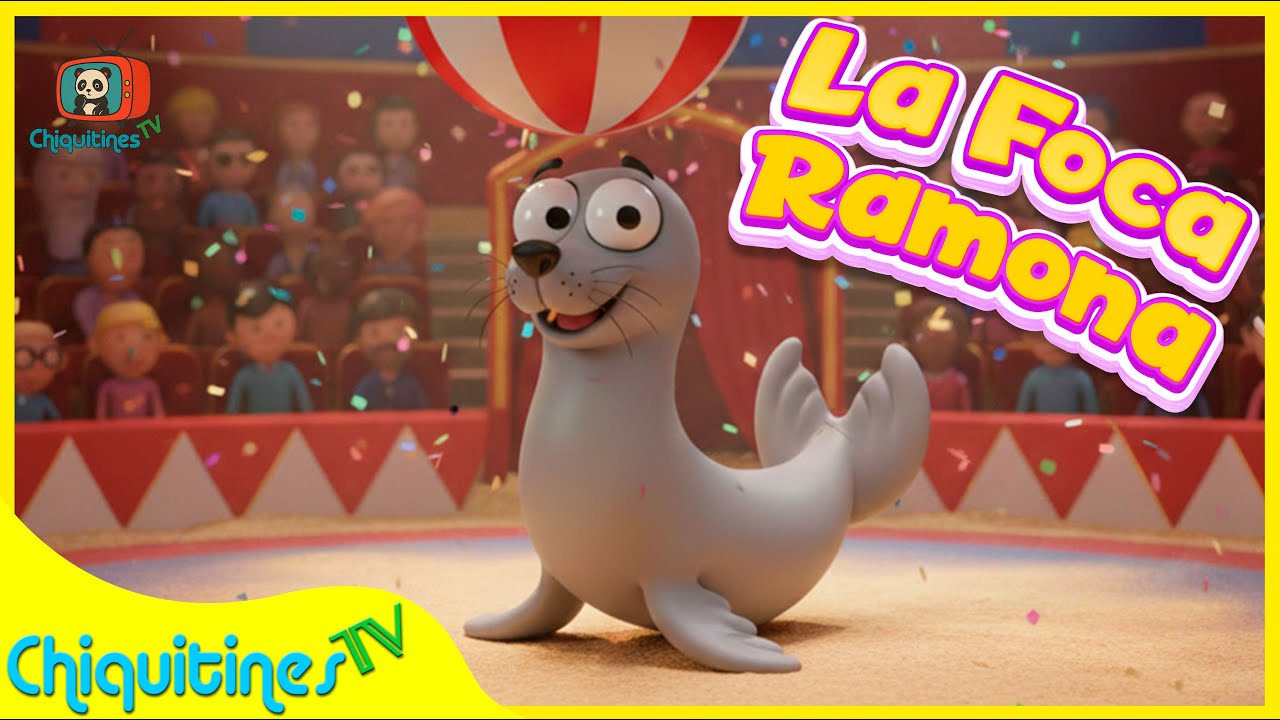 ⭐️NUEVO⭐️ La Foca Ramona 🦭 🎶 CANCION INFANTIL para Preescolar en ...