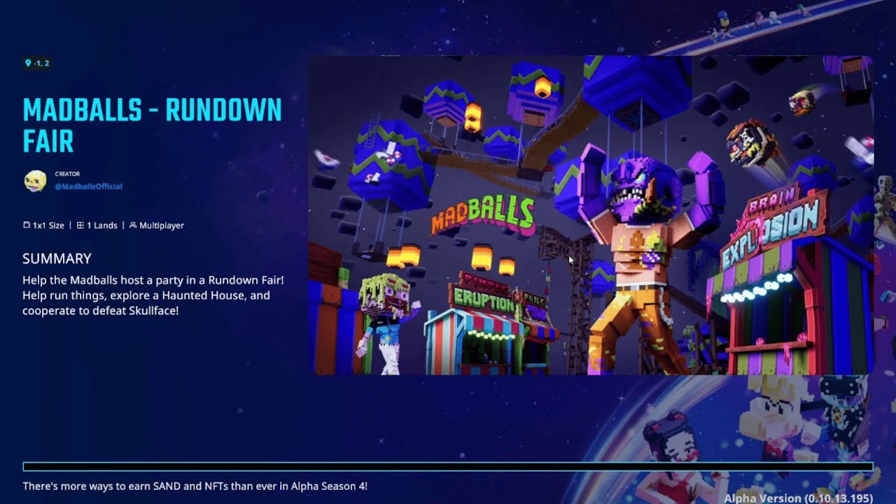 The Sandbox Alpha Season 4, Madballs - Rundown fair 63/64 EP - YouTube