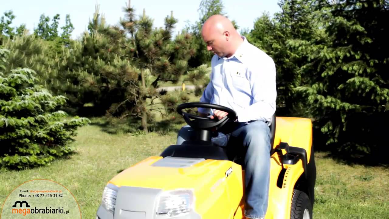 Traktorek ogrodowy serii Estate Master STIGA - YouTube