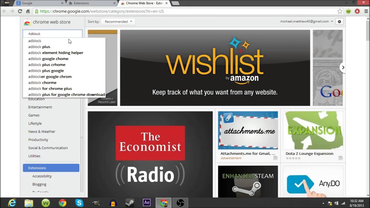 How To Remove All Ads Using AdBlock | Windows 8 - YouTube