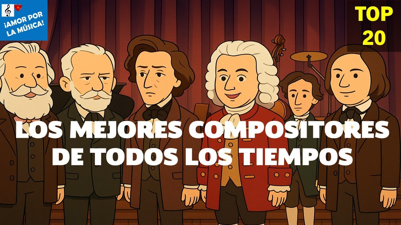 TOP 20 - Los mejores compositores de todos los tiempos y sus obras más ...