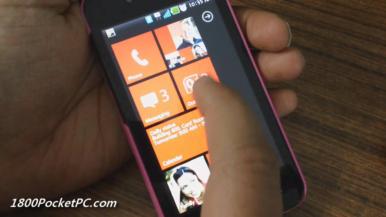 Try Windows Phone UI on Android and iPhone - Web Demo - YouTube