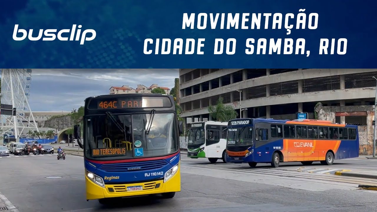 MOVIMENTAÇÃO DE ÔNIBUS NO RIO DE JANEIRO, CIDADE DO SAMBA, ONIBUS PARA ...