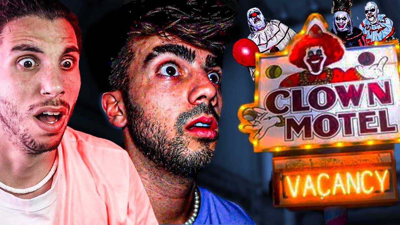 el CLOWN MOTEL está CONECTADO a los PAYASOS de la DEEP WEB 😨 (esto ...