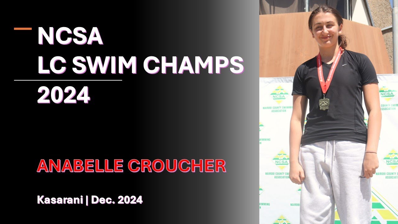 Swim Journal #1209: 2024 NCSA LC | Highlights | Anabelle Croucher - YouTube