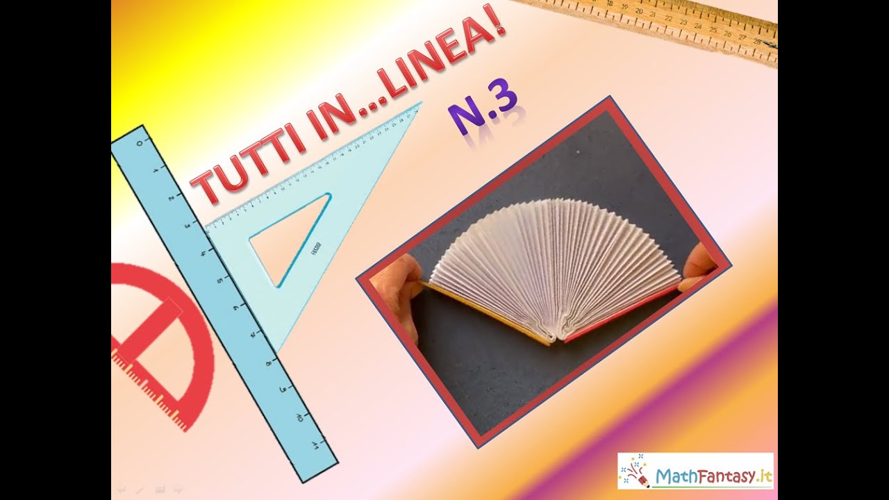 TUTTI IN...LINEA! n. 3 : Un ventaglio per capire gli angoli - YouTube