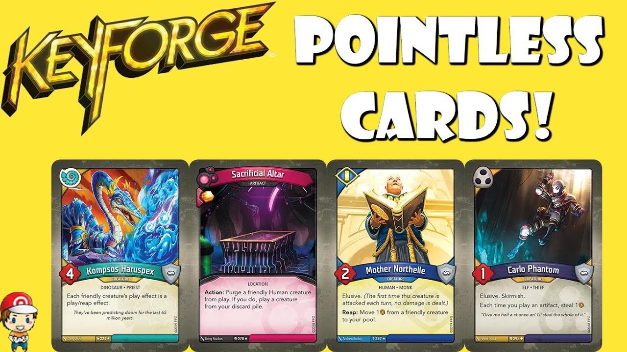 Pointless Keyforge Cards! - YouTube