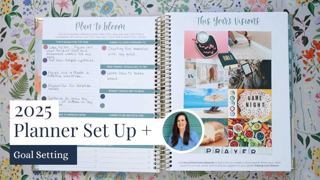 2025 Planner Set Up and Goal Setting - YouTube