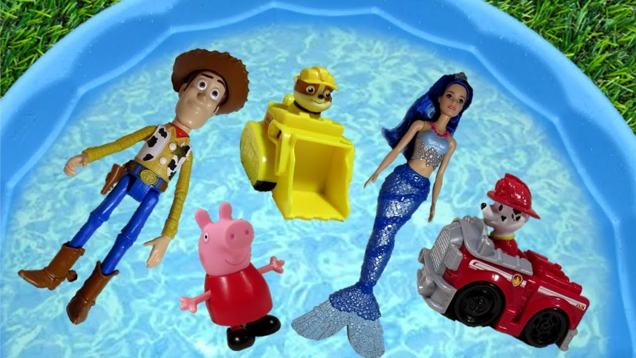 Learn Characters Names for Kids with Vehicles Pj Masks Mermaid Barbie ...