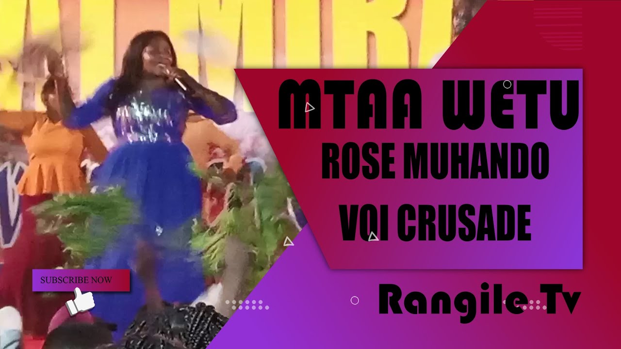 Rose Muhando Voi crusade host Voice of Kings Pastor Nathan Maina - YouTube