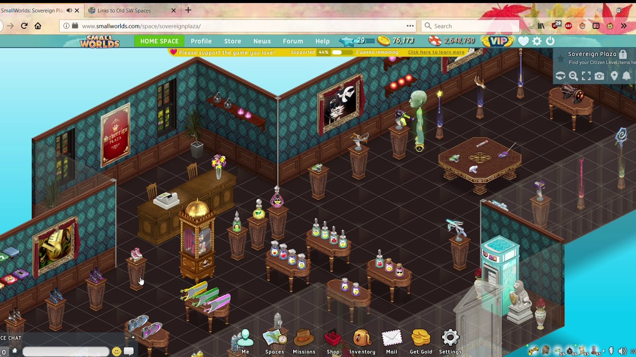 Smallworlds Space 'Sovereign Plaza' - YouTube