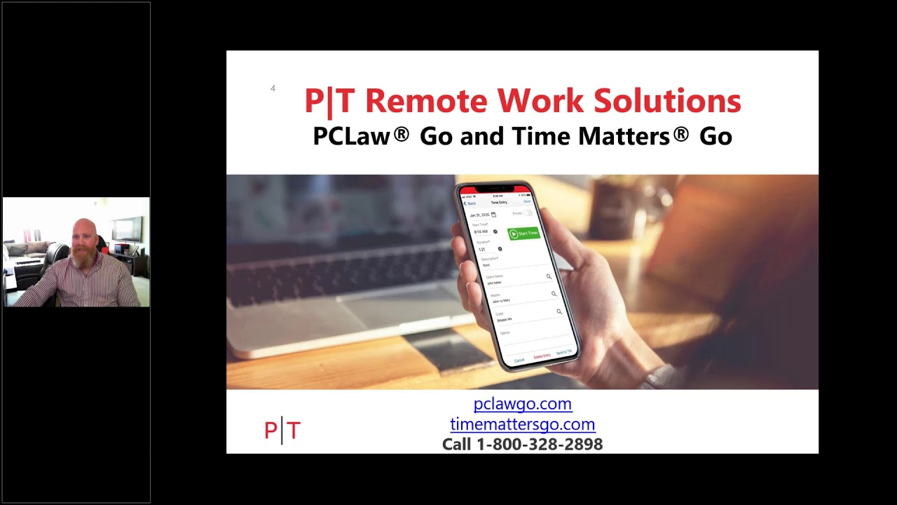 Remote Work Package from PCLaw | Time Matters - YouTube