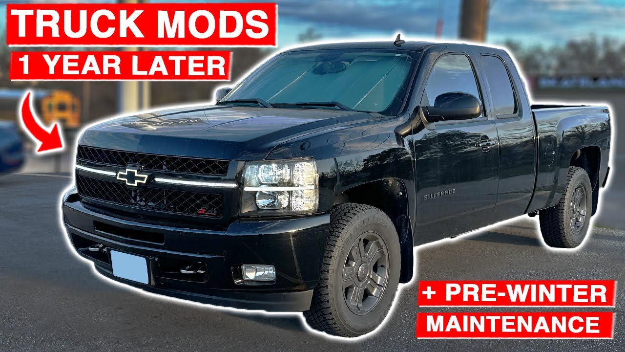 Truck Mods After 1 Year Update & Pre-winter Maintenance | Project ...