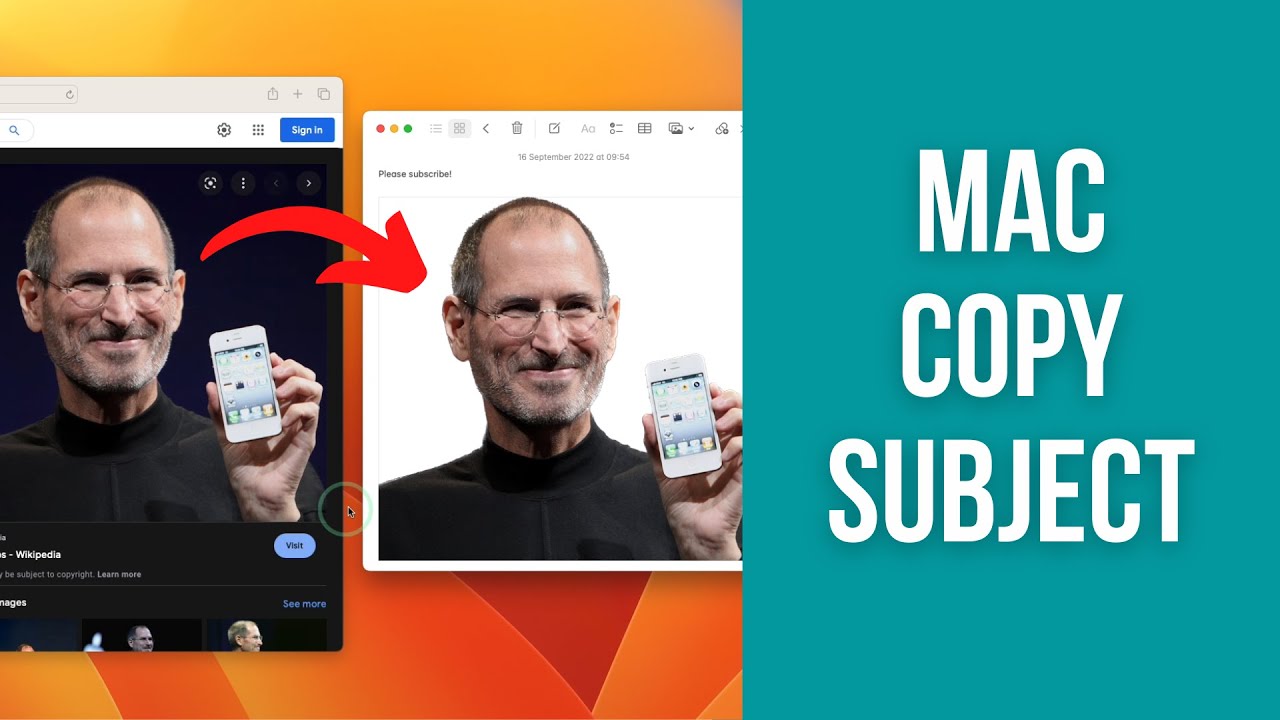 How To Copy Subject From Photos On Mac macOS Ventura Copy Paste How To Copy Subject From Photos On Mac macOS Ventura Copy Paste