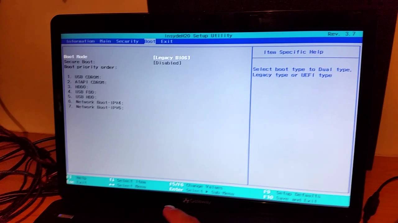 Error Uefi Youtube