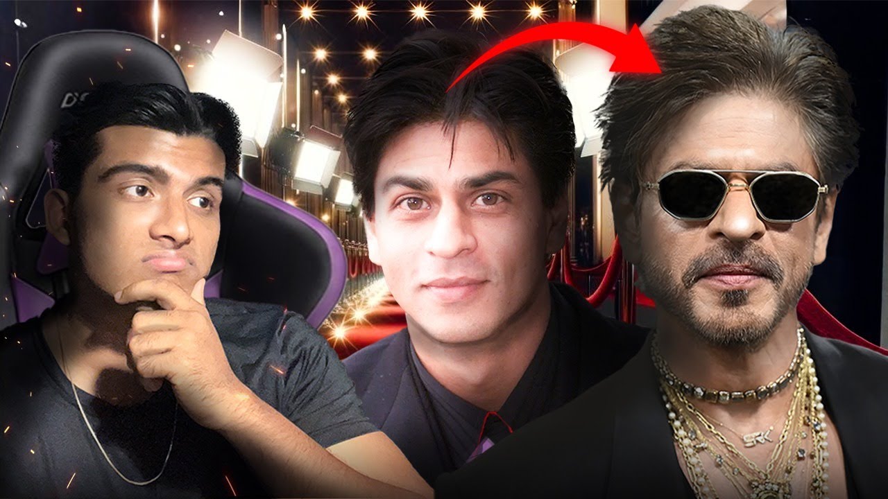 SRK - He got worse? (25 years ago VS now) - YouTube