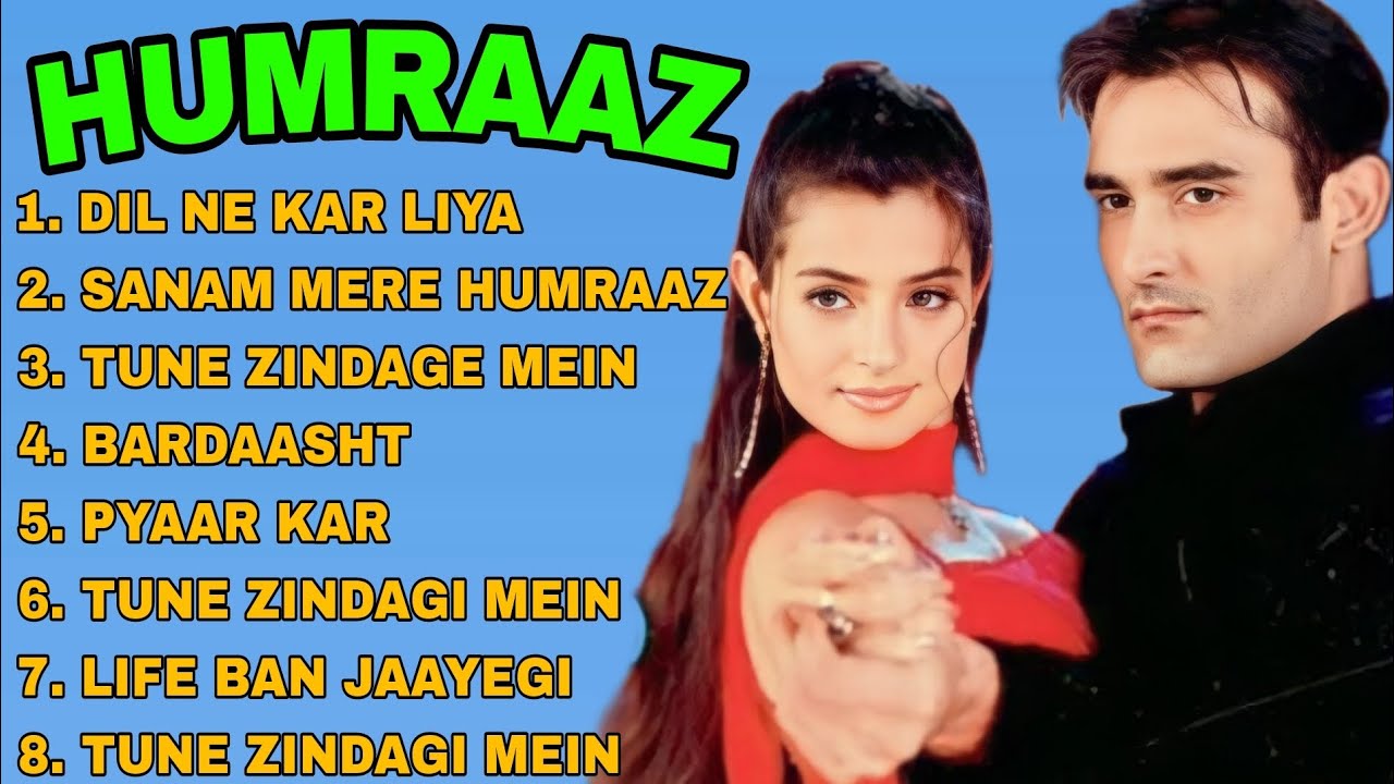 Humraaz Movie All Songs||Bobby Deol & Ameesha Patel & Akshaye Khanna ...