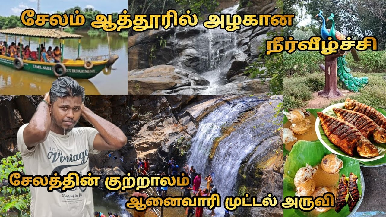 Anaivari Muttal Water Falls || ஆனைவாரி முட்டல் நீர்வீழ்ச்சி || ஆத்தூர் ...
