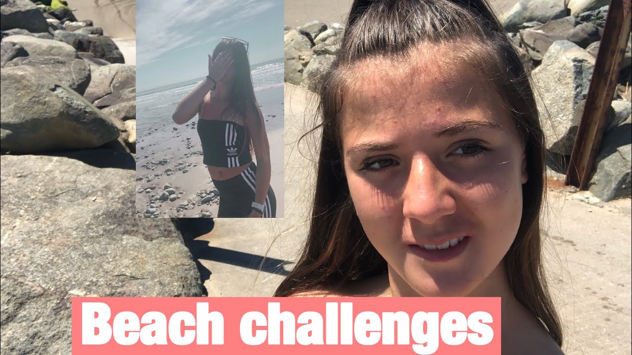 Beach challenges - YouTube