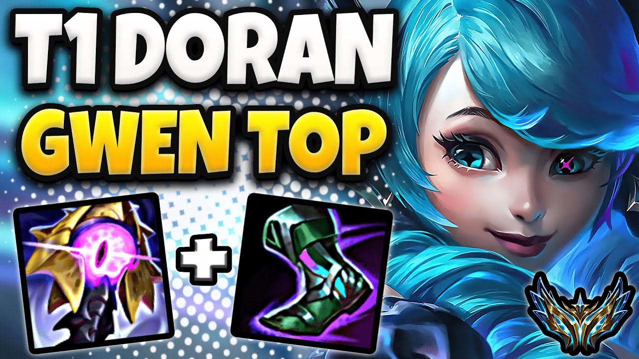 T1 Doran Gwen vs Renekton [ TOP ] Patch 25.6 Korea Challenger - YouTube