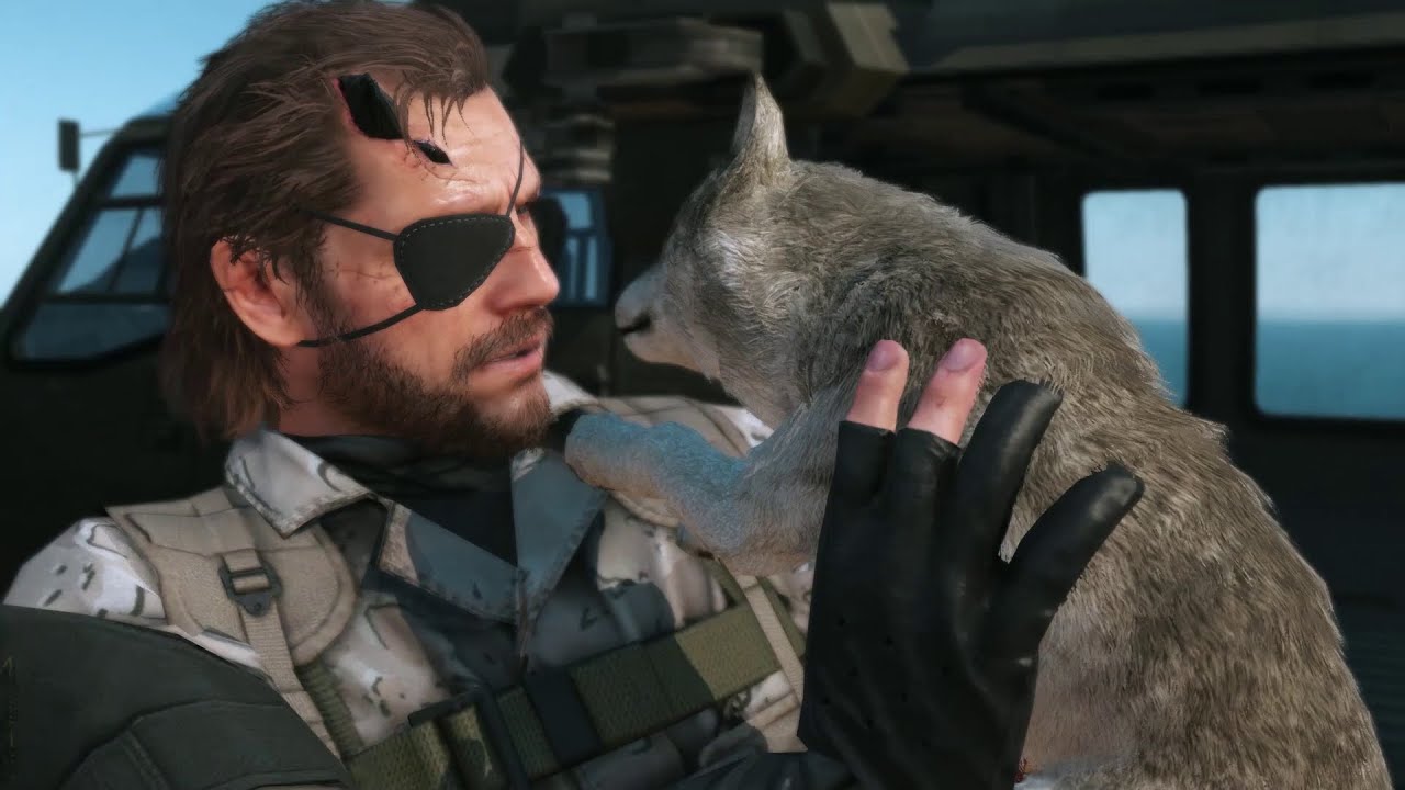 MGSV: The Movie - Big Boss Gets a Dog - YouTube