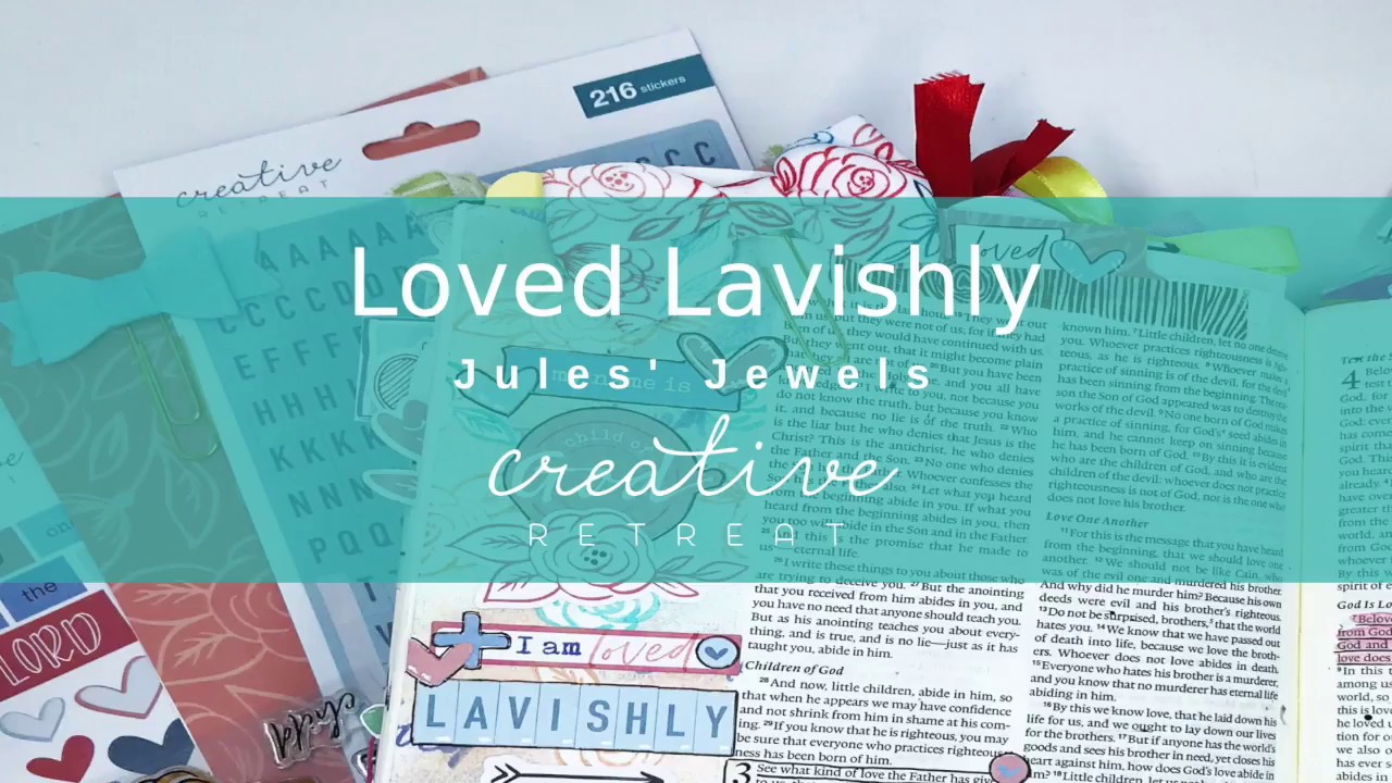 Bible Journaling with Julie | August 2018 Faith Art Box | Loved ...