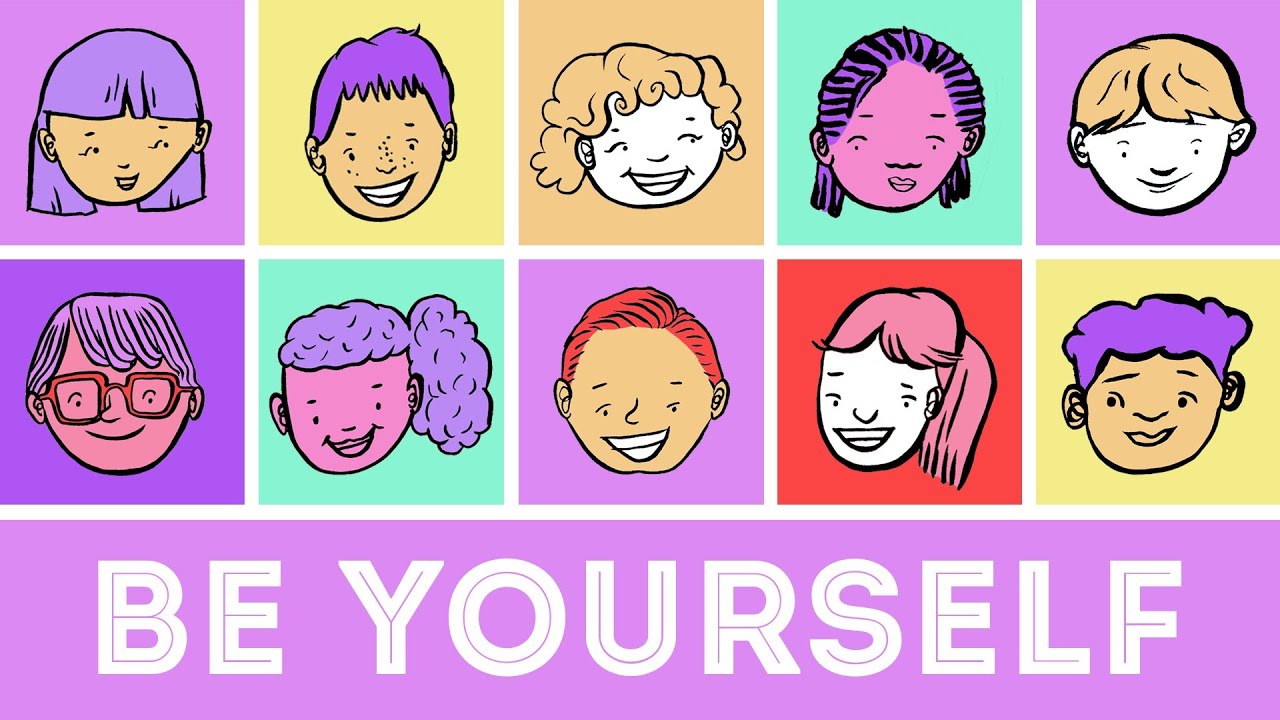 Be Yourself - The Singing Lizard (Song for Children) - YouTube