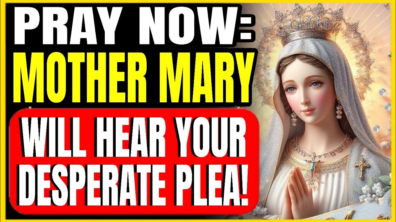 POWERFUL MOTHER MARY: Make Your Urgent and Desperate Prayer Request/And You Will Be Heard - YouTube