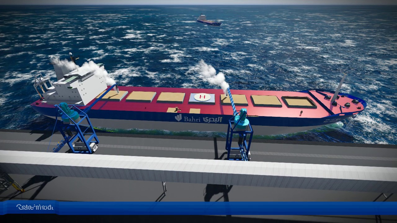 ARASCO Port Silos - YouTube